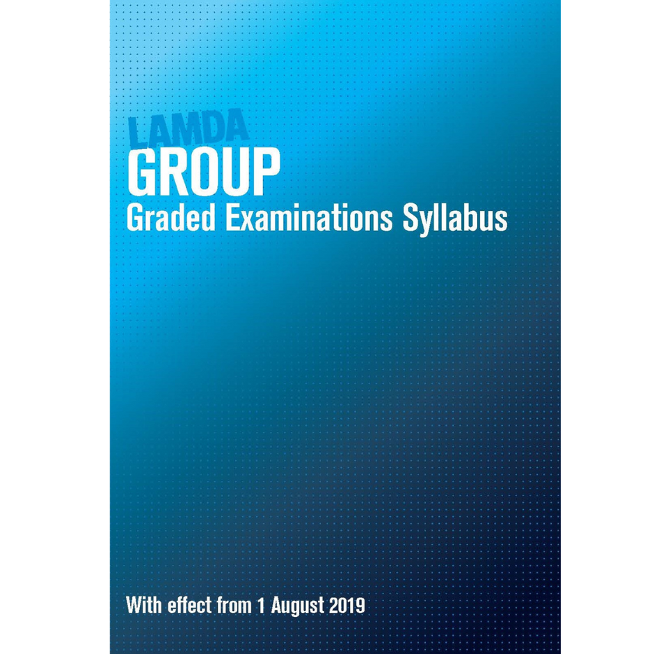 LAMDA Exams Syllabi – LAMDA Online Shop
